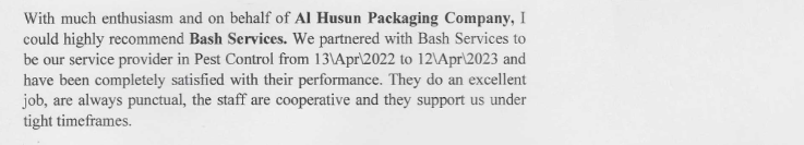 Pest Control Company | Cleaning Company | Amman Jordan